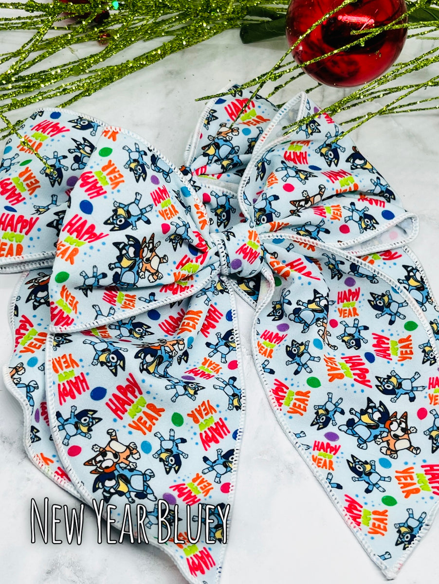 Bluey New Year Sailor – Rayne & Jayne Bows