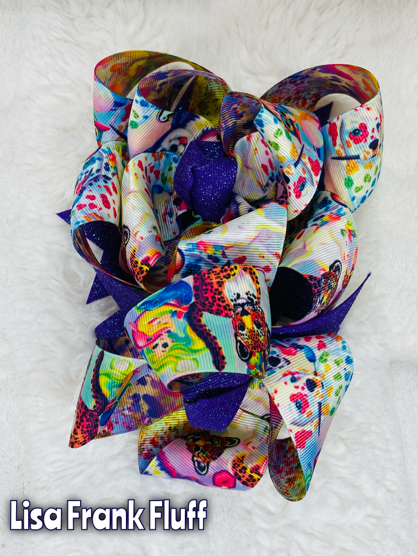 Lisa Frank Fluff – Rayne & Jayne Bows
